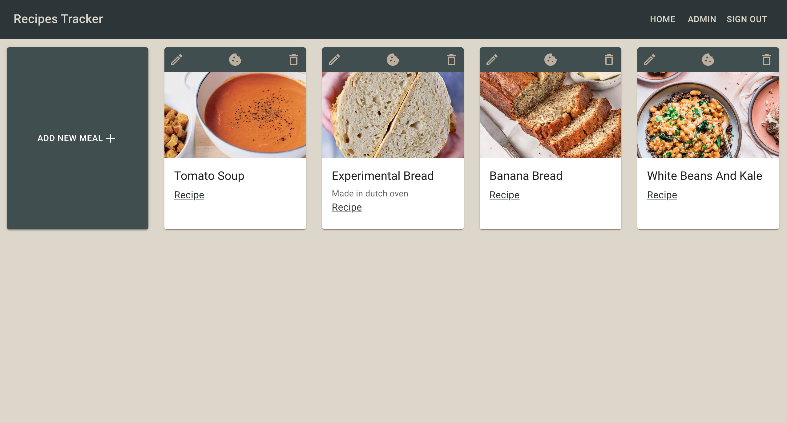 GitHub - hagarfisher/recipes-tracker